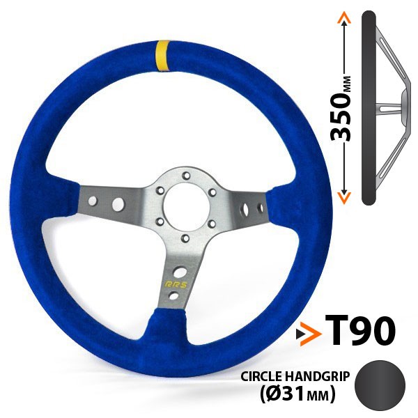 Rool RRS Corsa, seemis, 90mm sügavus, sinine | FASTIME